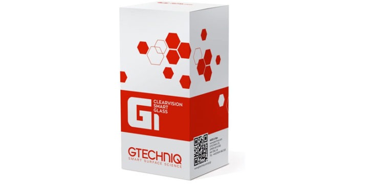 Traitement hydrophobe anti pluie Gtechniq Clear Vision Smart Glass - G1 et G2