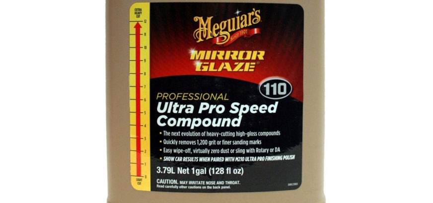 M110 Ultra Pro Speed Compound : Ultra Compound POLISH de Meguiar’s